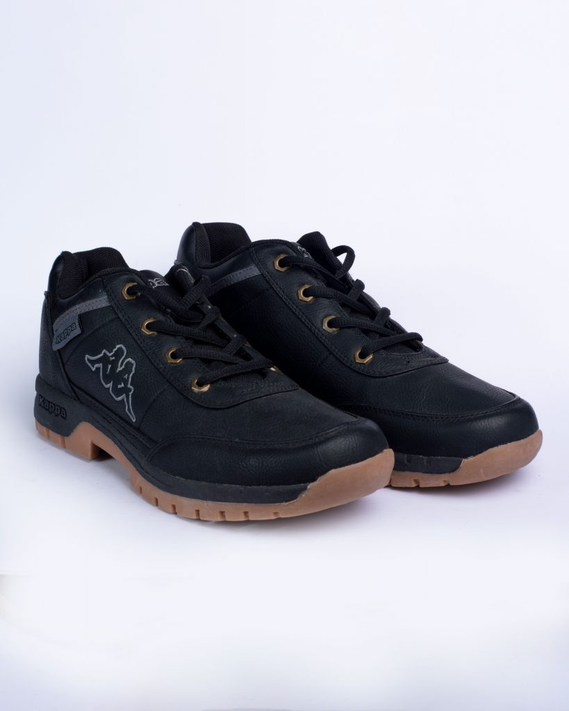 Kappa Lace Up Shoe In Black - Fancy Soles